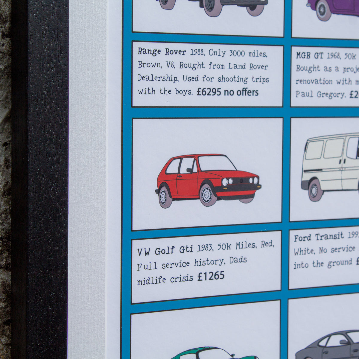 Daily Driver™ artwork. Your life in cars® – Yourlifeincars.com